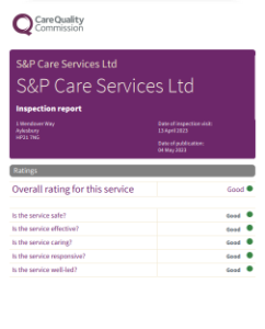 S&P Care Services – Live your best life